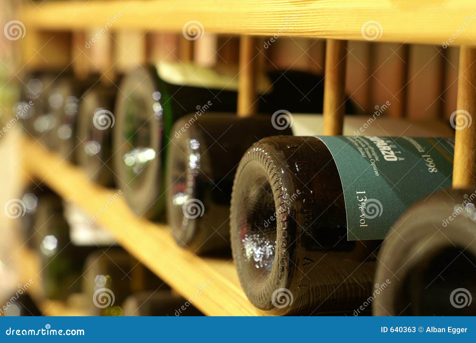 Row of wines stock image. Image of vineyard, winebottle - 640363