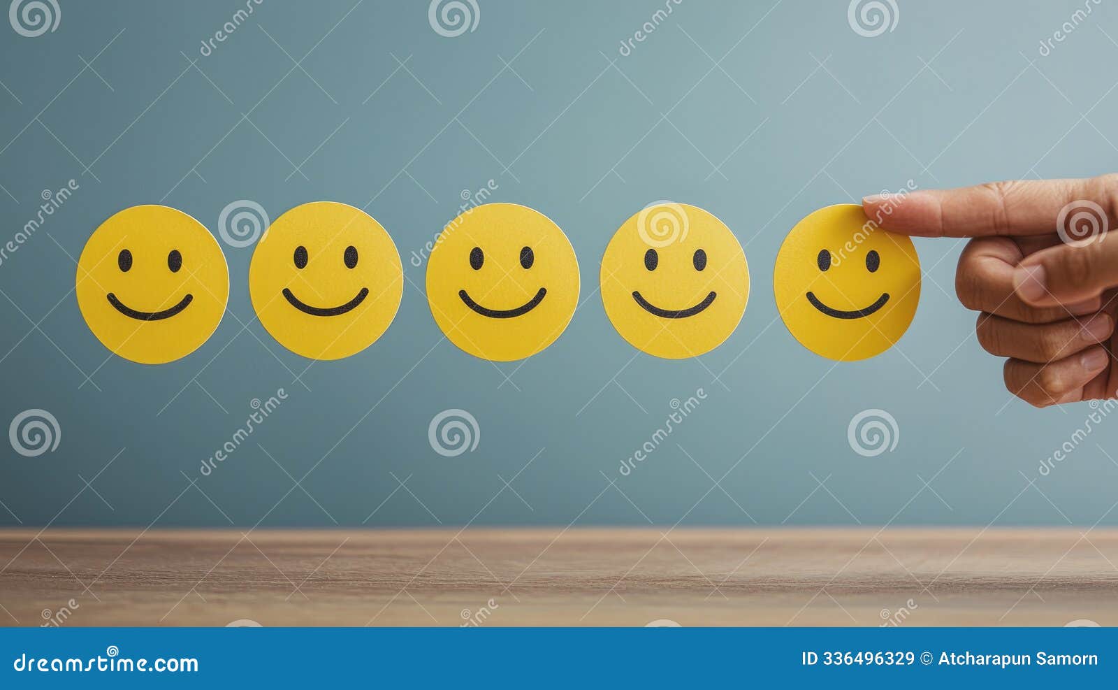 A Row of Yellow Smiling Emojis Arranged in a Circle on a Digital ...