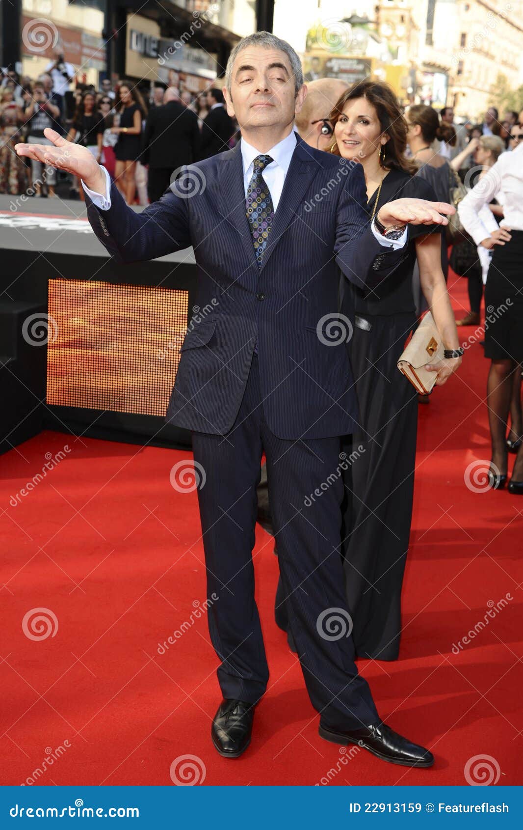 Rowan Atkinson editorial stock image. Image of arrives - 22913159
