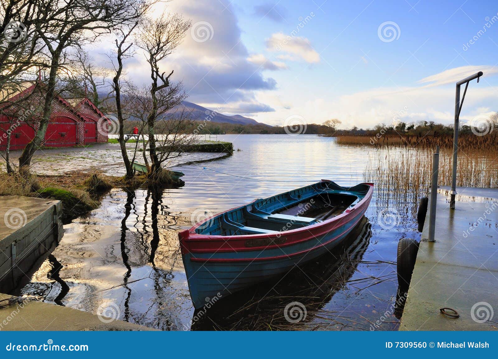 Rowboat stock photo. Image of rowing, scenic, rowboat - 7309560
