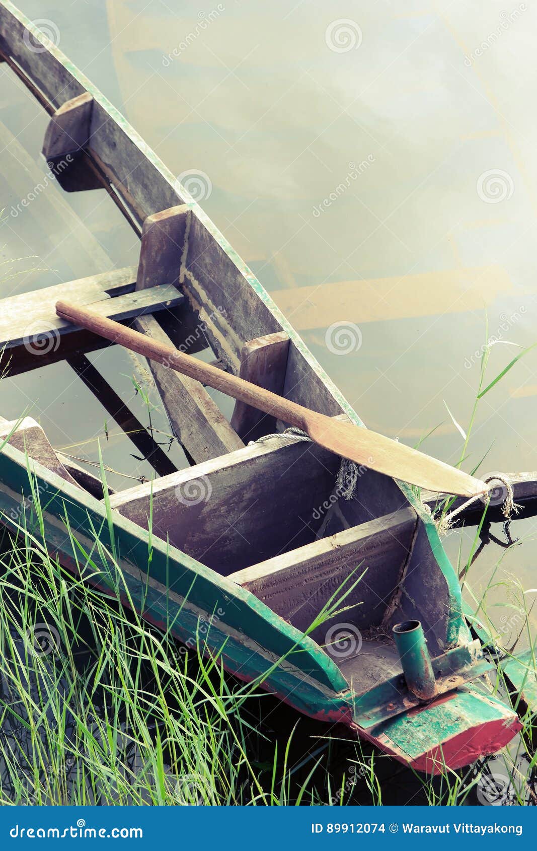 Rowboat it drown vintage stock photo. Image of rowboat - 89912074