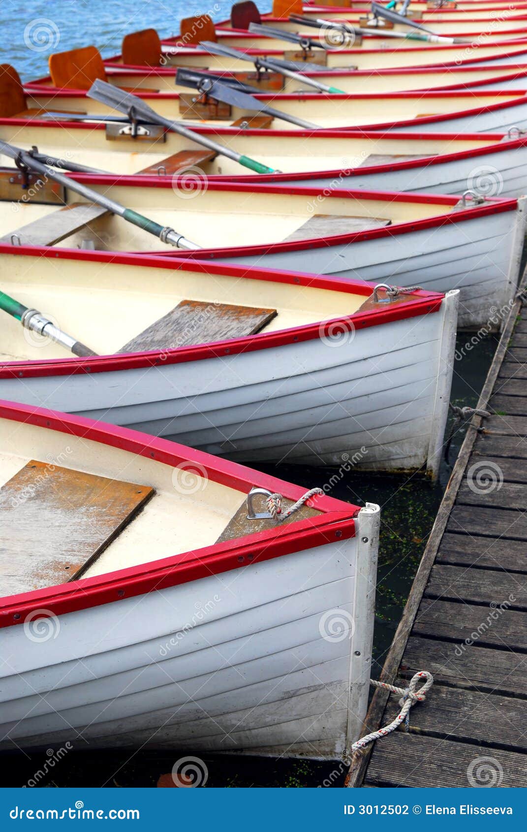 Rowboats stock photo. Image of summer, water, tranquility - 3012502
