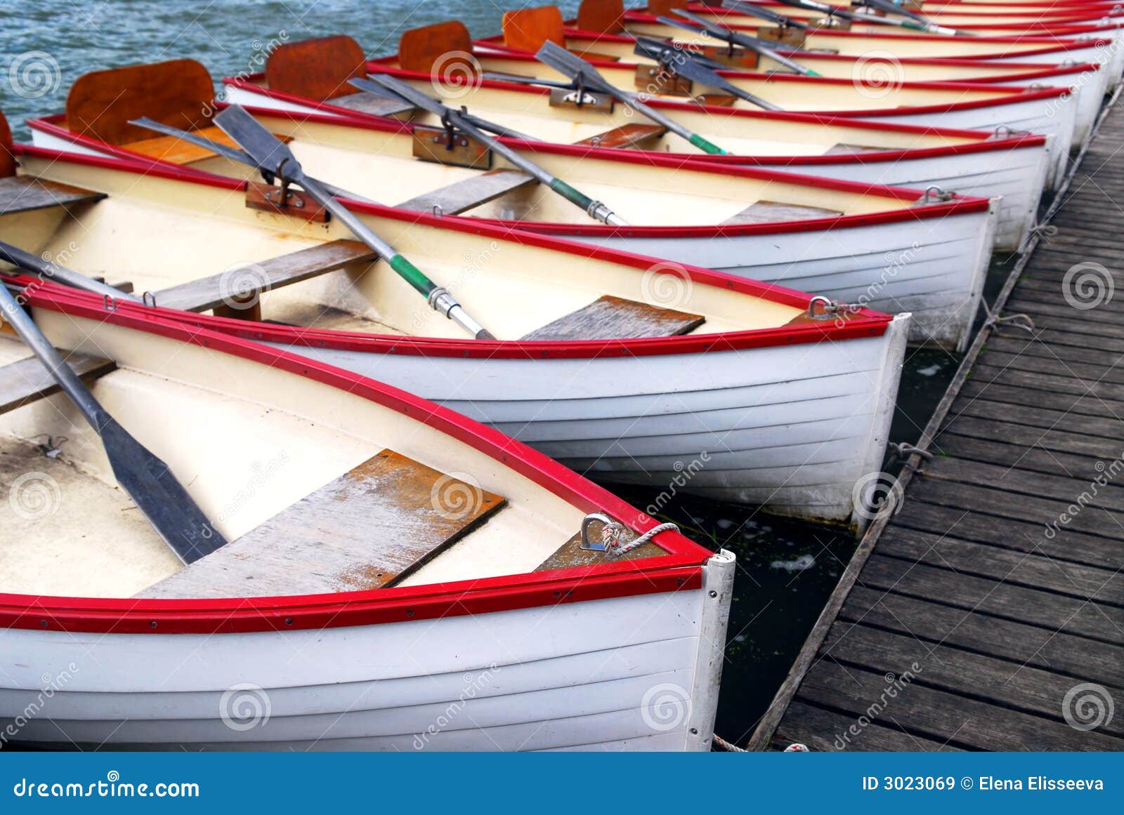 Rowboats stock image. Image of rowboats, dock, recreational - 3023069