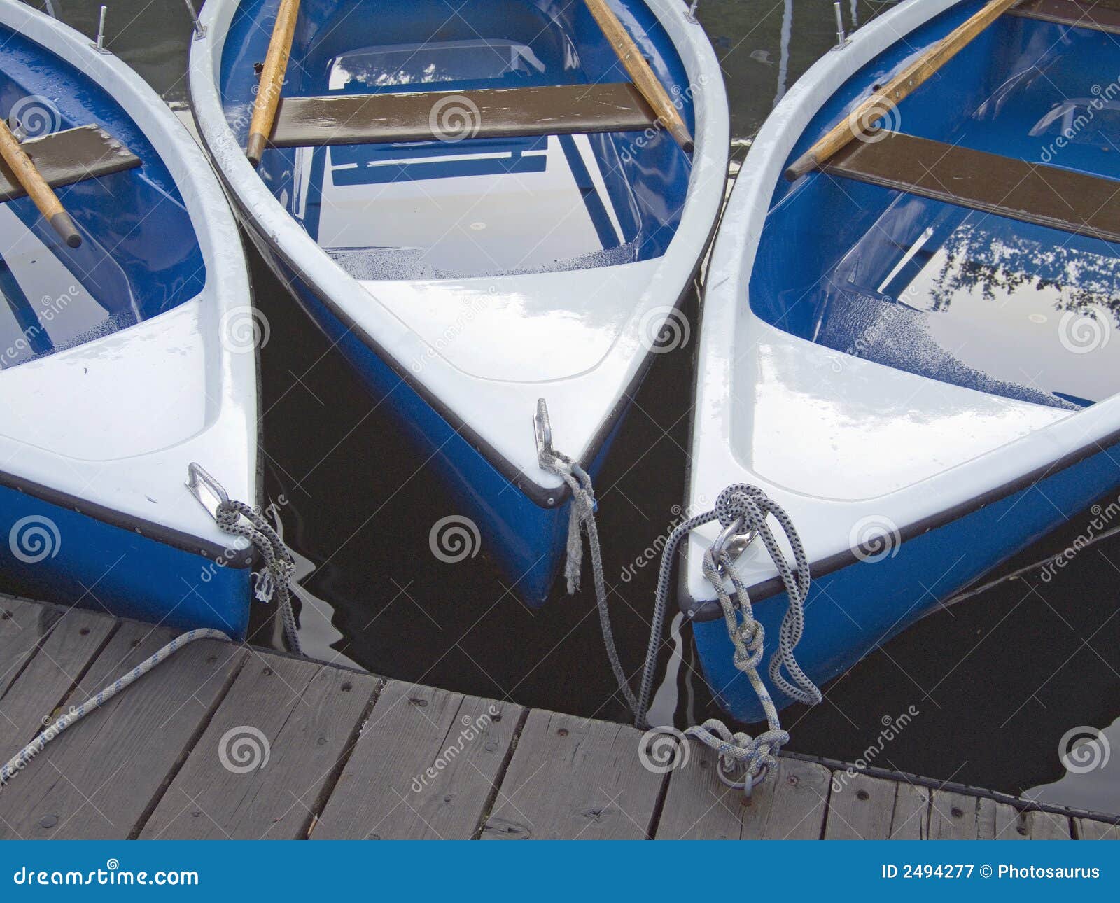 Rowboats after the rain stock image. Image of holiday - 2494277