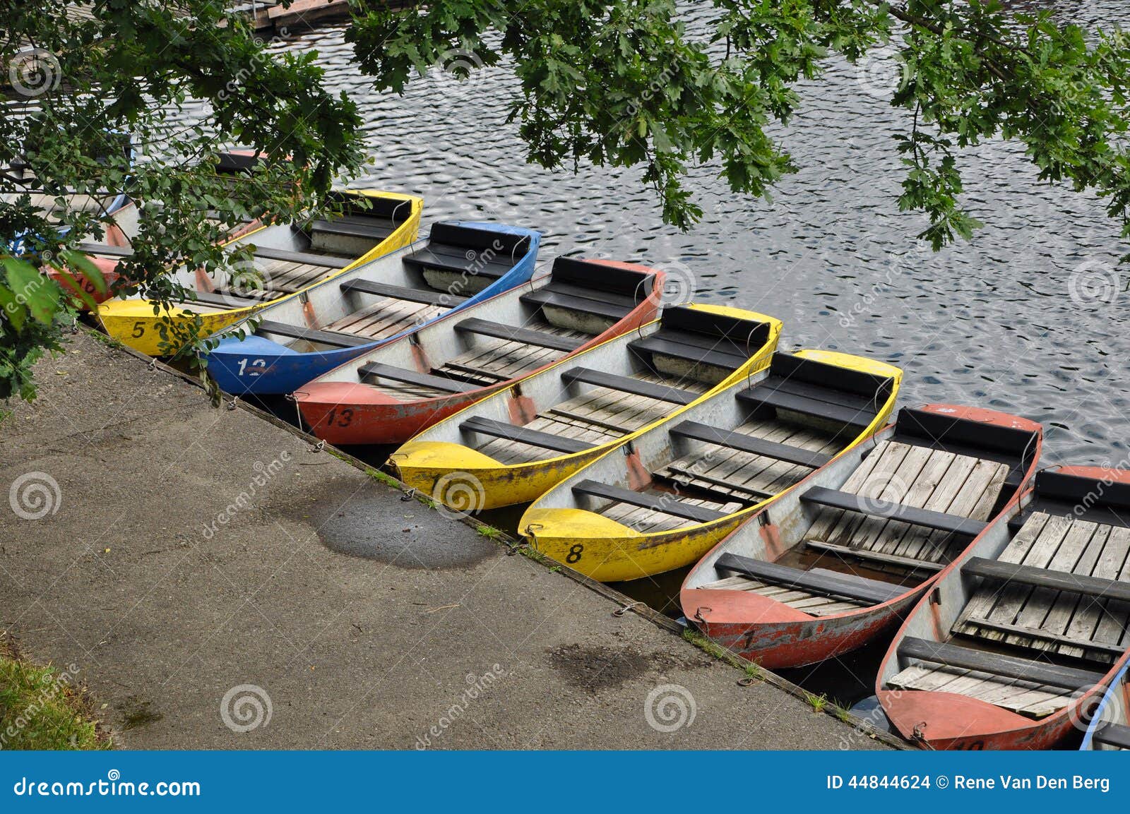 Rowboats stock photo. Image of nature, boating, peaceful - 44844624