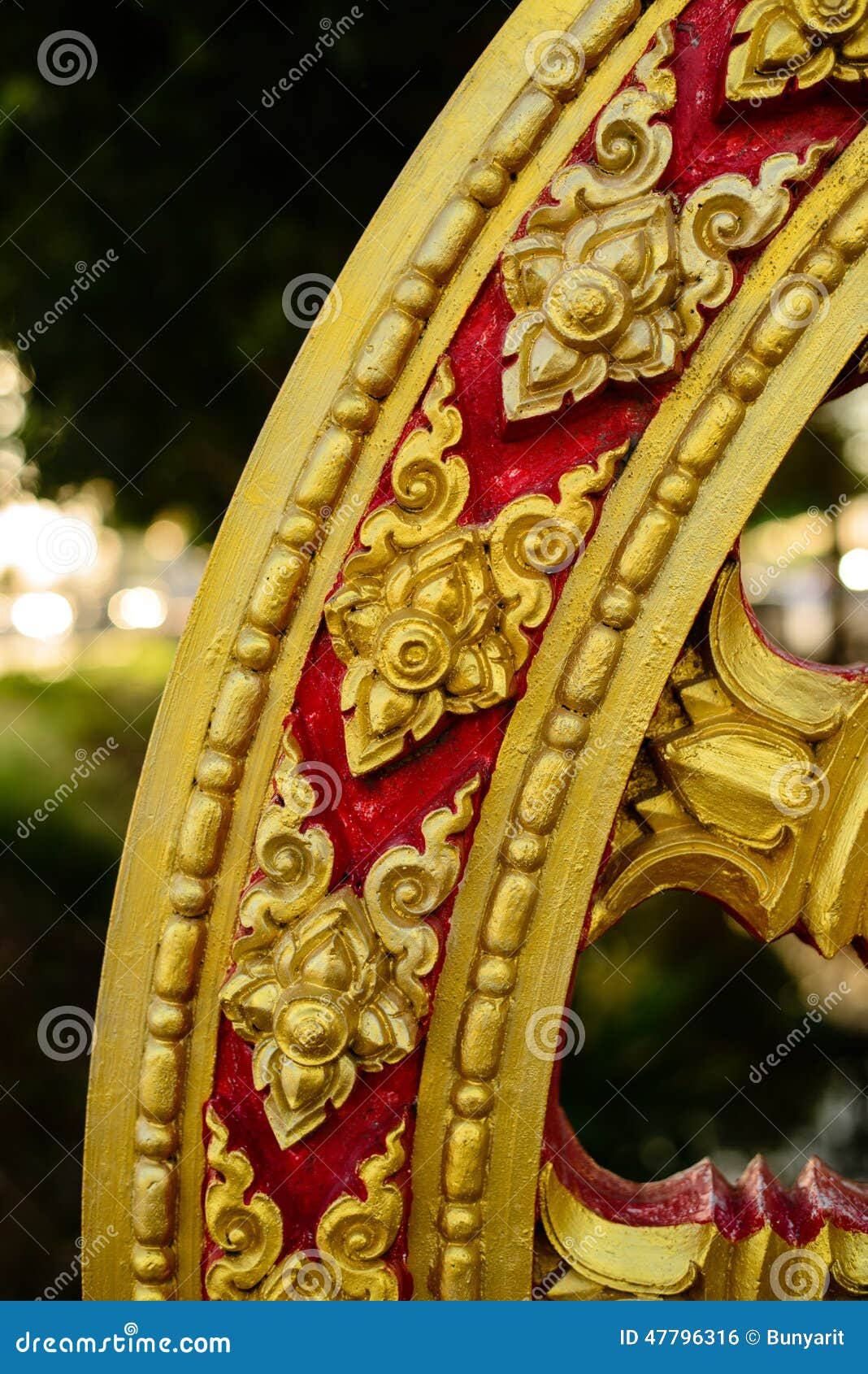 Rowel,Wheel Art, Is Common In Asian Temples. Royalty-Free Stock Image ...