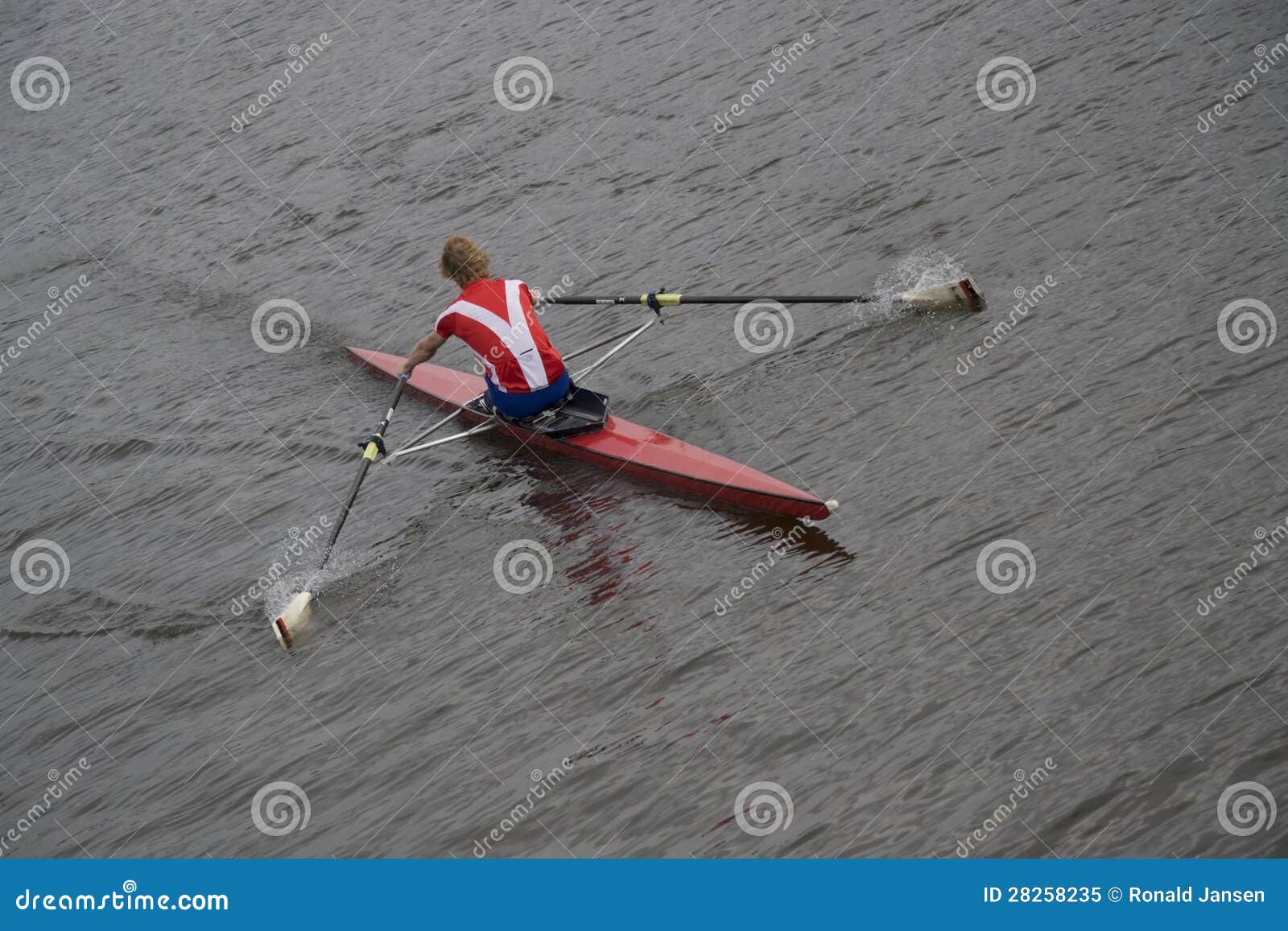 Rowing in the Amstel Canal in Amsterdam Editorial Image - Image of ...