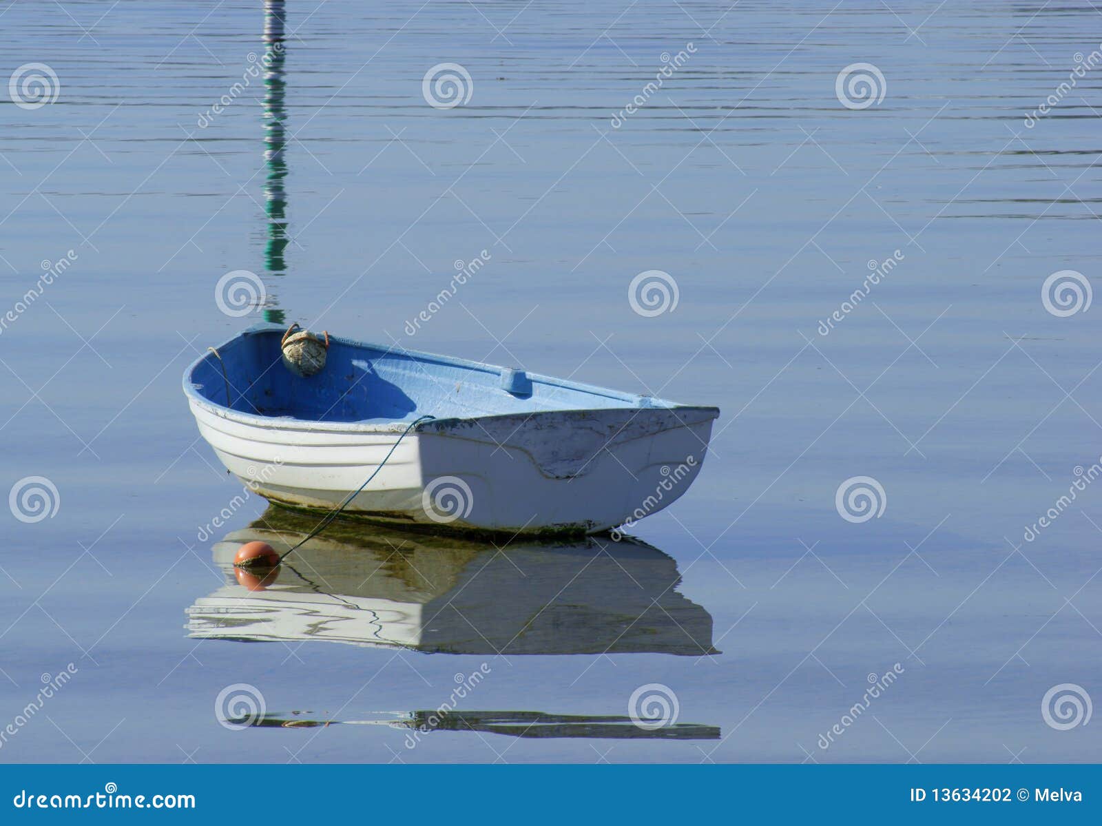 Rowing Boat stock photo. Image of boat, reflection, water - 13634202