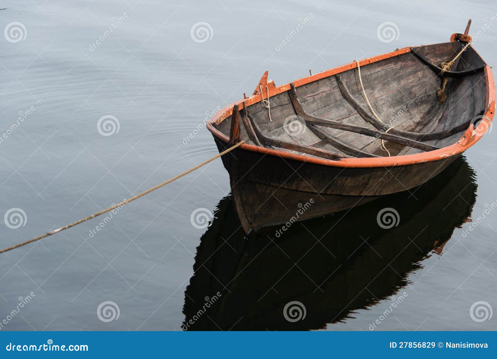 Rowing boat stock image. Image of single, rowing, sloop - 27856829