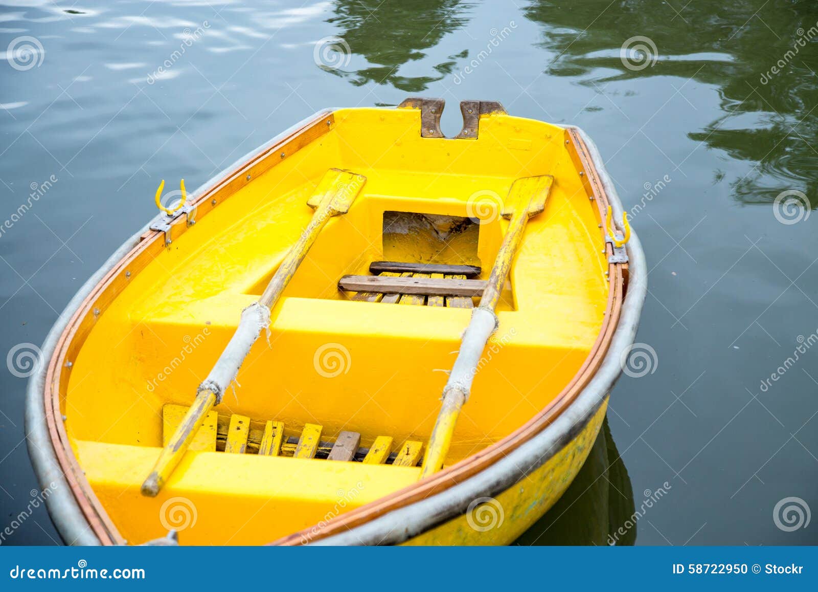 Rowing boat stock photo. Image of boat, empty, scenic - 58722950