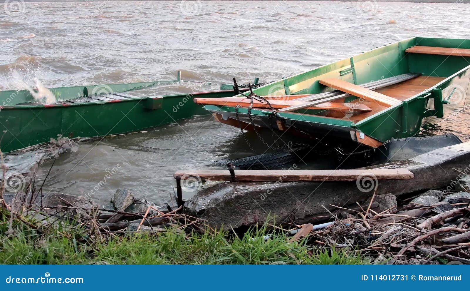 Rowing Boats and Big Waves on the Lake Stock Video - Video of passenger ...
