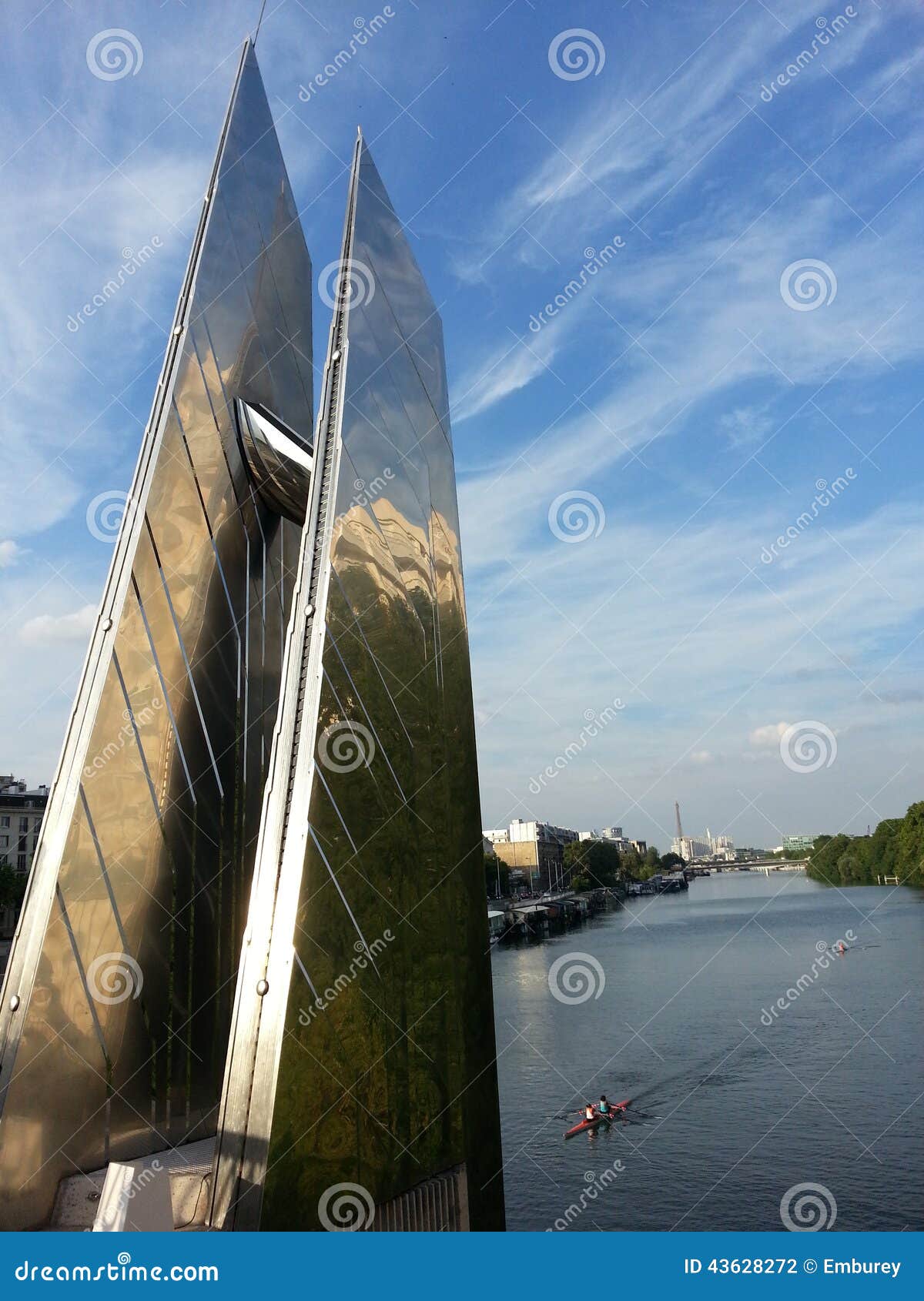 Rowing Boats on the River Seine Editorial Photography - Image of boats ...