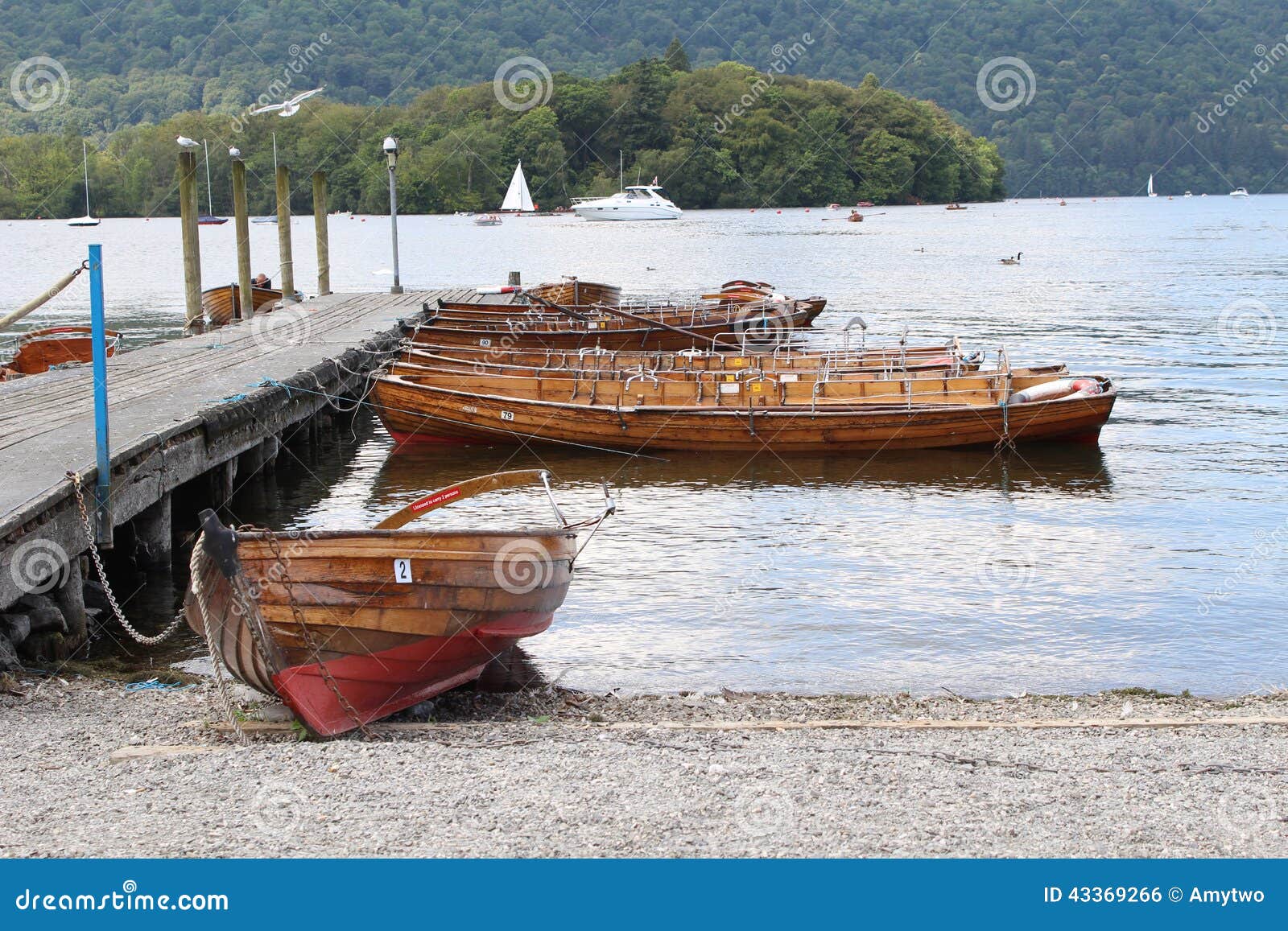 Rowing Boats at Windermere Lake District Stock Photo - Image of lake ...