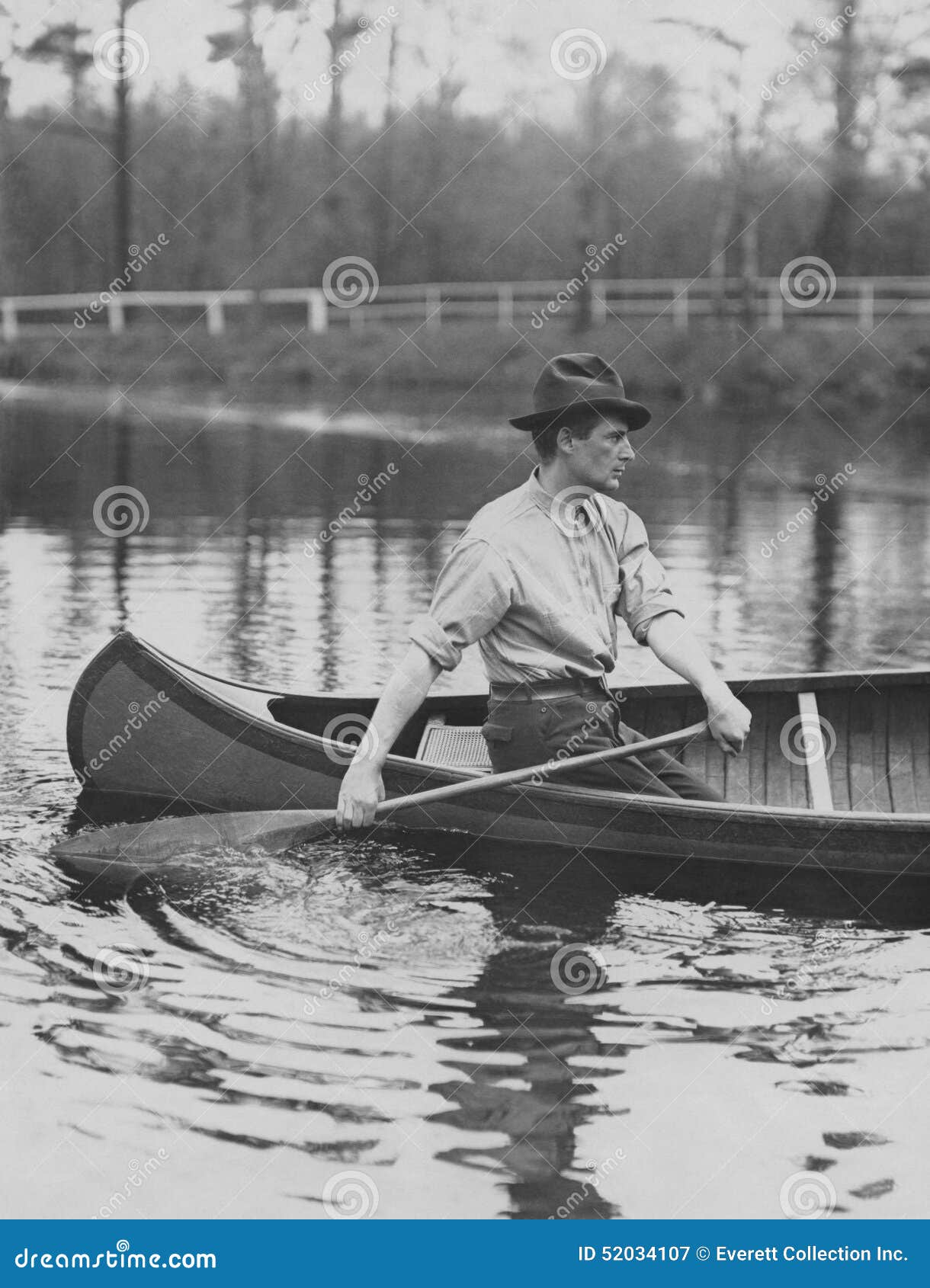 Rowing down the river stock image. Image of paddle, adult - 52034107