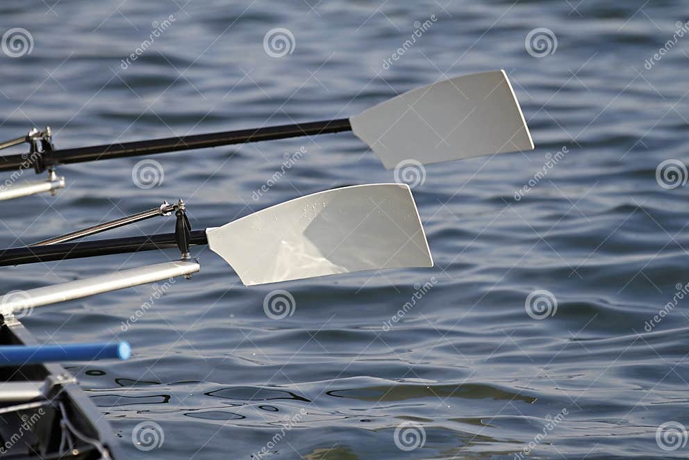 Rowing Oars stock image. Image of nautical, athlete, background - 42061561
