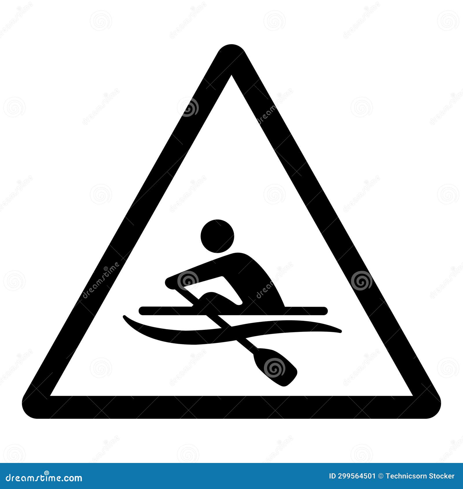 Rowing Symbol Sign,Vector Illustration, Isolate on White Background ...