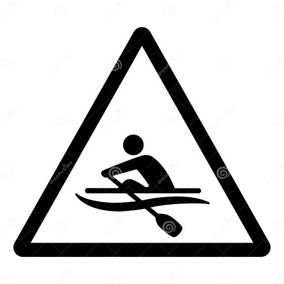 Rowing Symbol Sign,Vector Illustration, Isolate on White Background ...