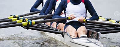 Rowing team stock image. Image of athletes, oarsmen, quadruple - 21016003