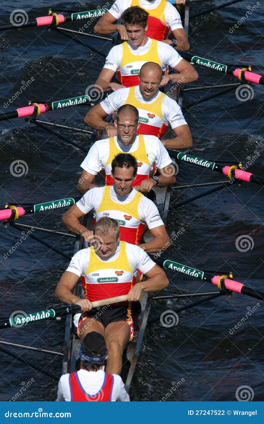 Rowing Team Editorial Photo | CartoonDealer.com #27216339