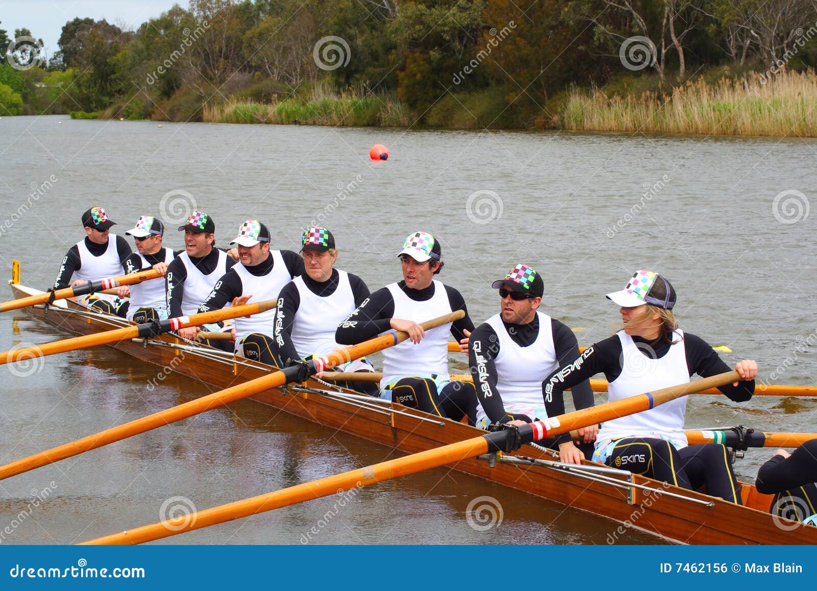 Rowing team editorial photo. Image of lifestyle, quiksiver - 7462156
