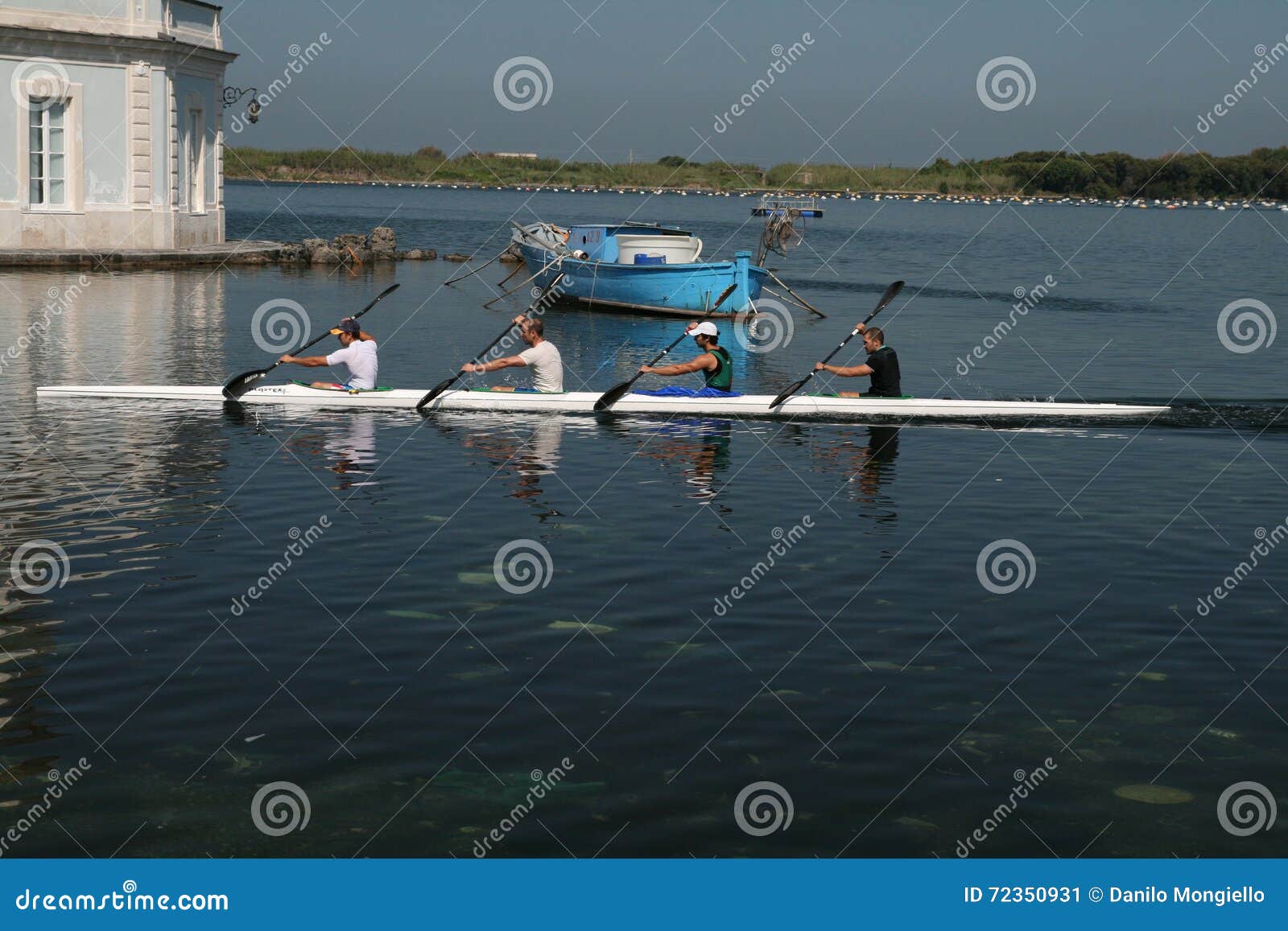 Rowing Training - Rower On The Boat Editorial Image | CartoonDealer.com ...