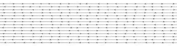 Rows of Barbed Wire. 3D Illustration Stock Illustration - Illustration ...