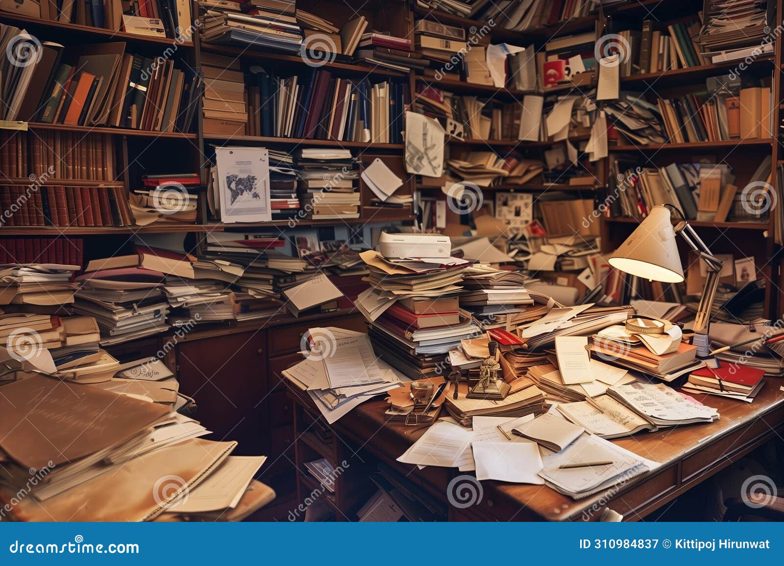 Rows of Books on Shelves in a Library Interior Provide a Wealth of ...