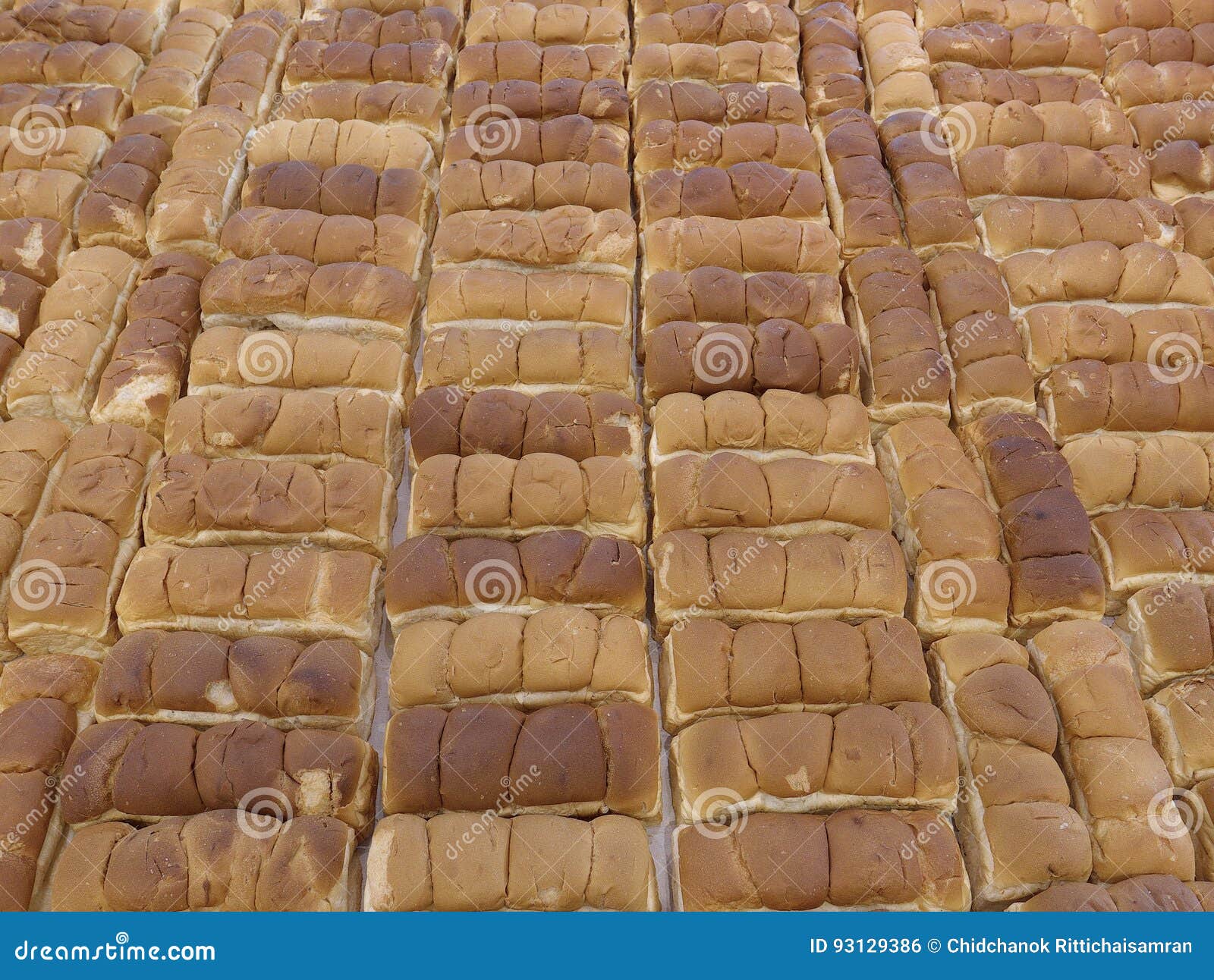 Rows of bread stock photo. Image of meal, energy, breakfast - 93129386