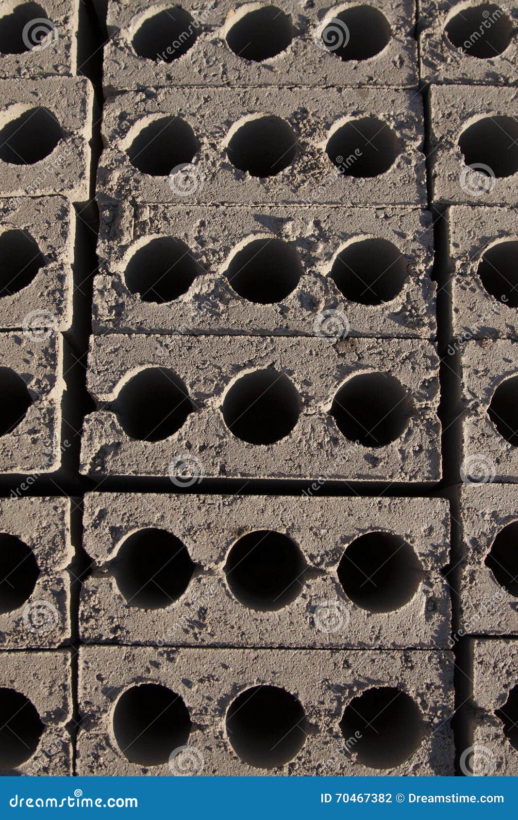 Rows of Bricks from a Top Down View Stock Photo - Image of manual, rows ...