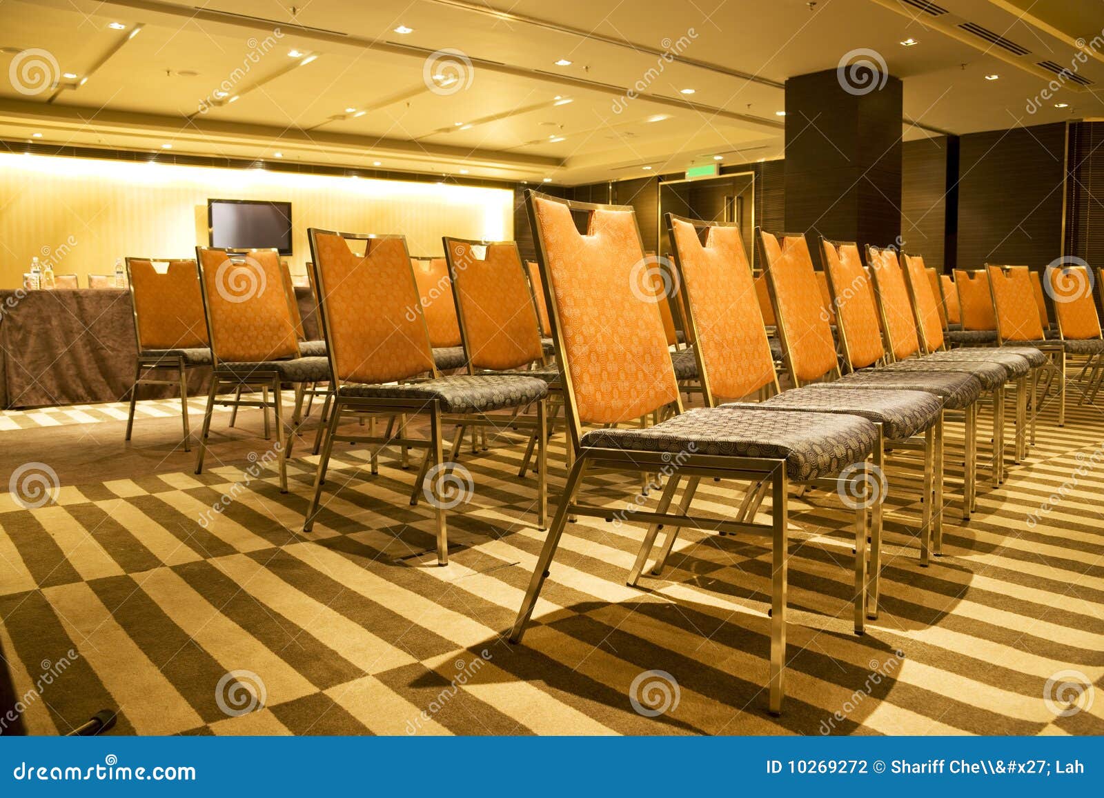 Rows of Chairs stock photo. Image of business, sitting - 10269272