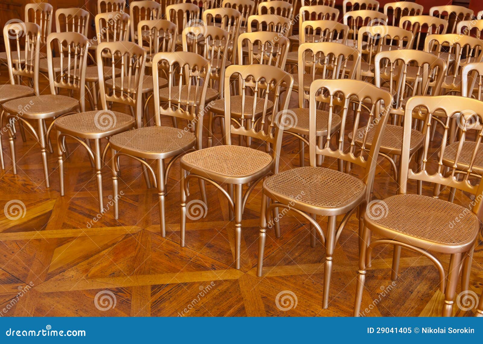 Rows of chairs stock image. Image of office, furniture - 29041405