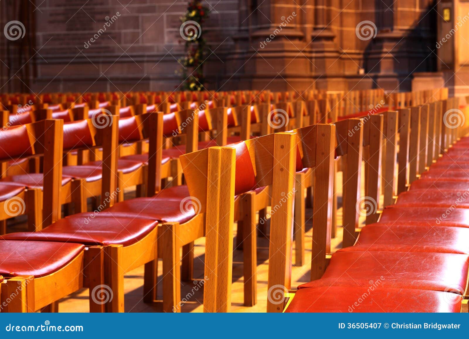 Rows of chairs a stock image. Image of seating, church - 36505407