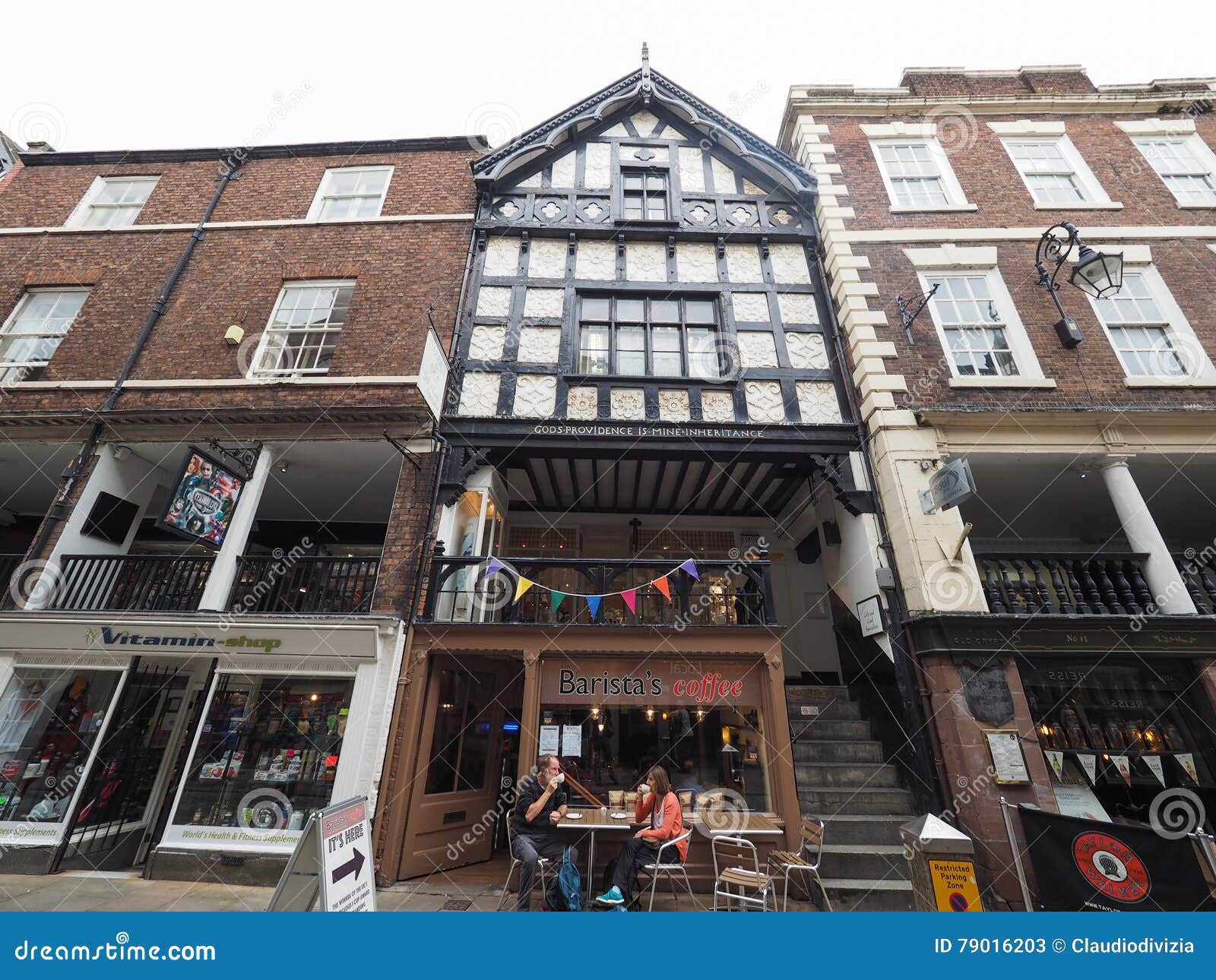 Rows in Chester editorial stock photo. Image of europe - 79016203