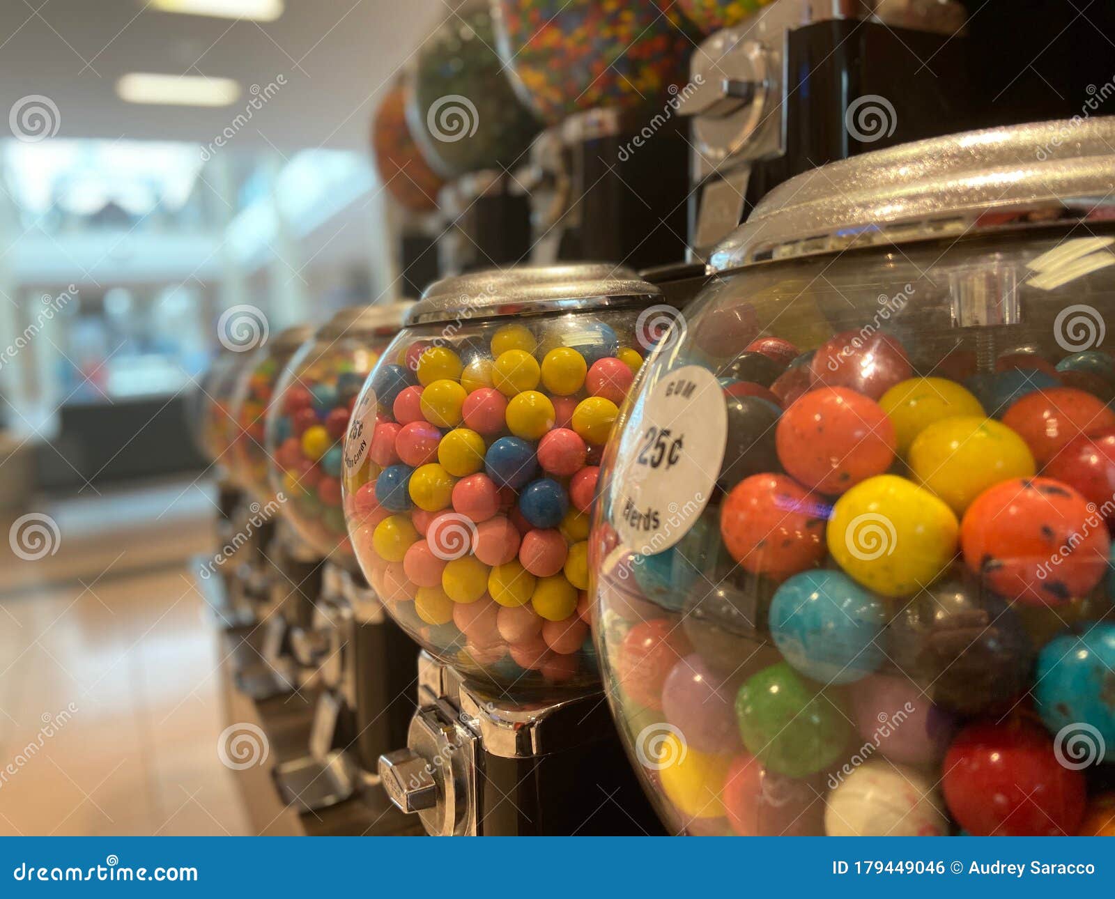 Color candy machines stock photo. Image of chew, blue - 179449046