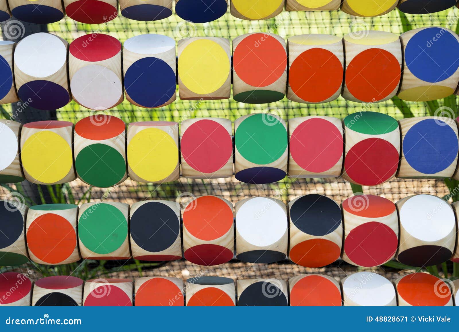 Rows of Coloured Cubes. stock image. Image of background - 48828671