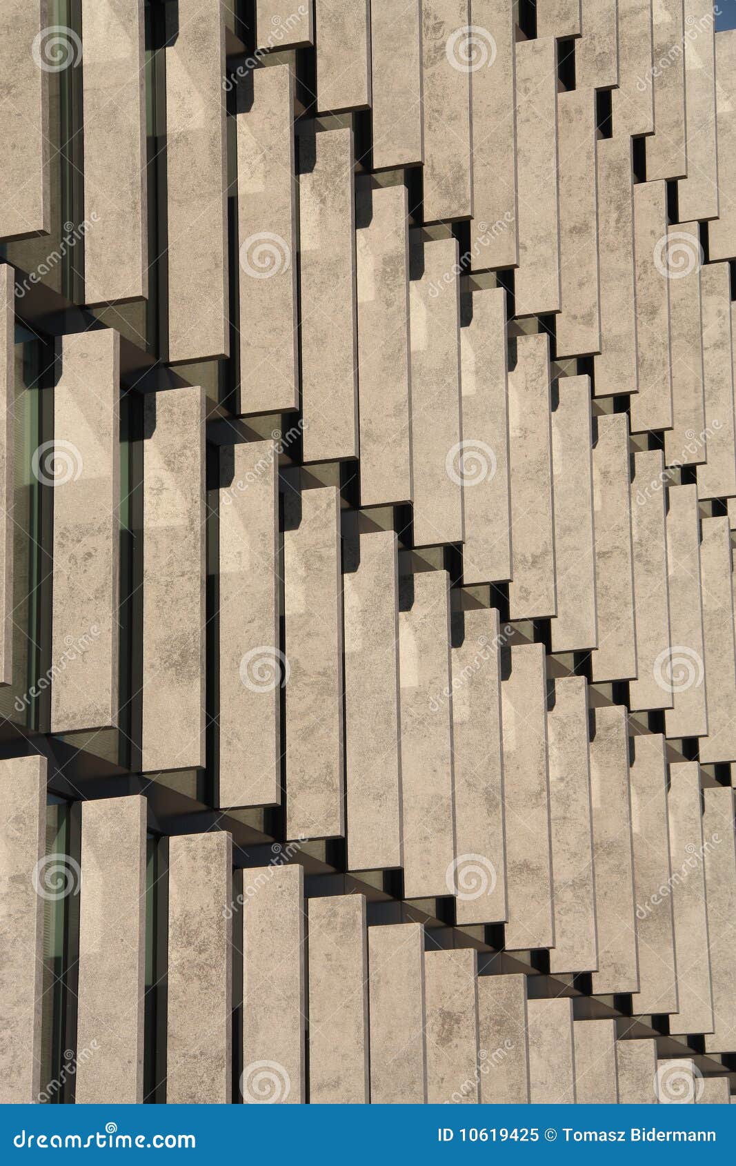 Rows of concrete blocks stock image. Image of exterior - 10619425
