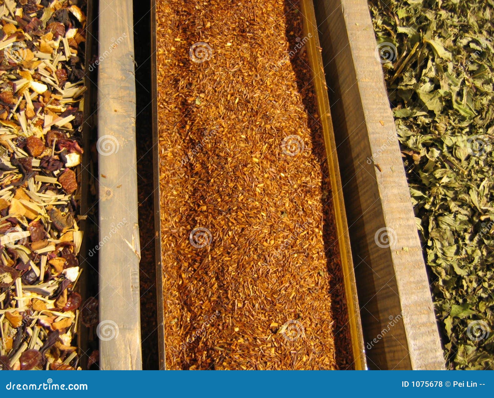 Rows of dried tea leaves stock photo. Image of breakfast - 1075678