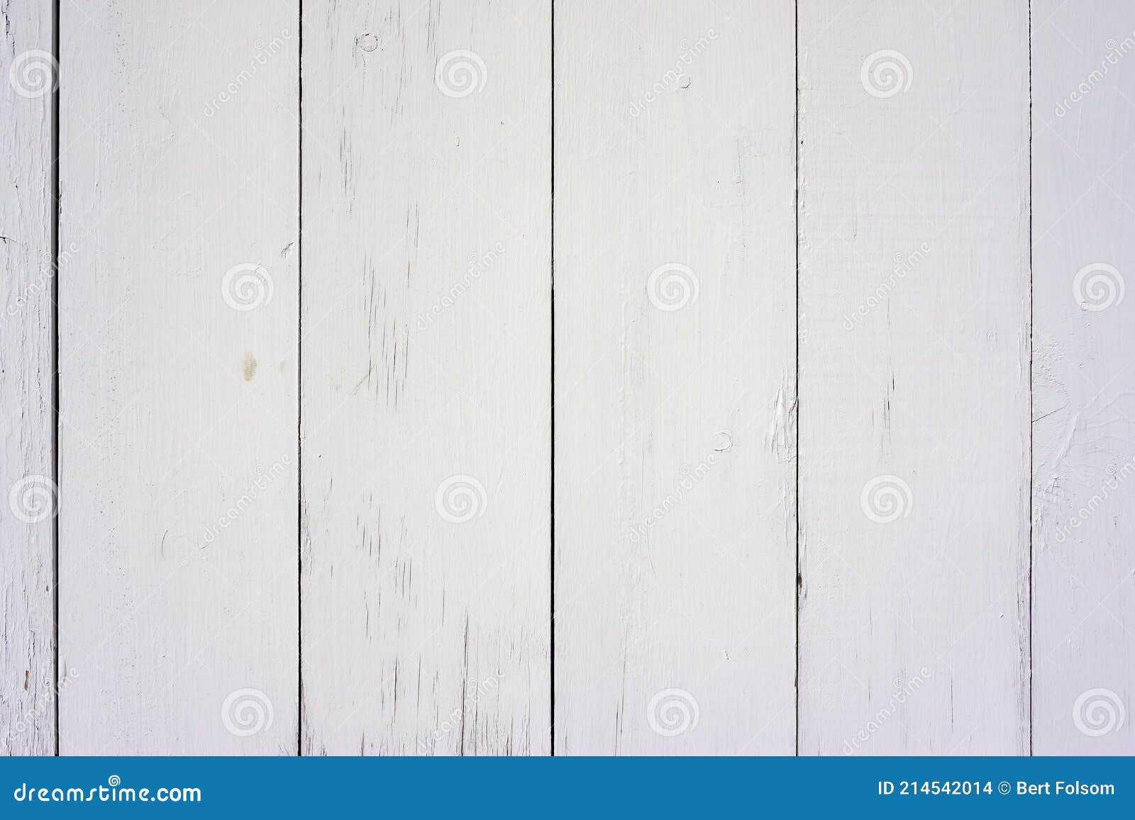 Rows of a Fence with Whitewashed Pine Boards Stock Photo - Image of ...