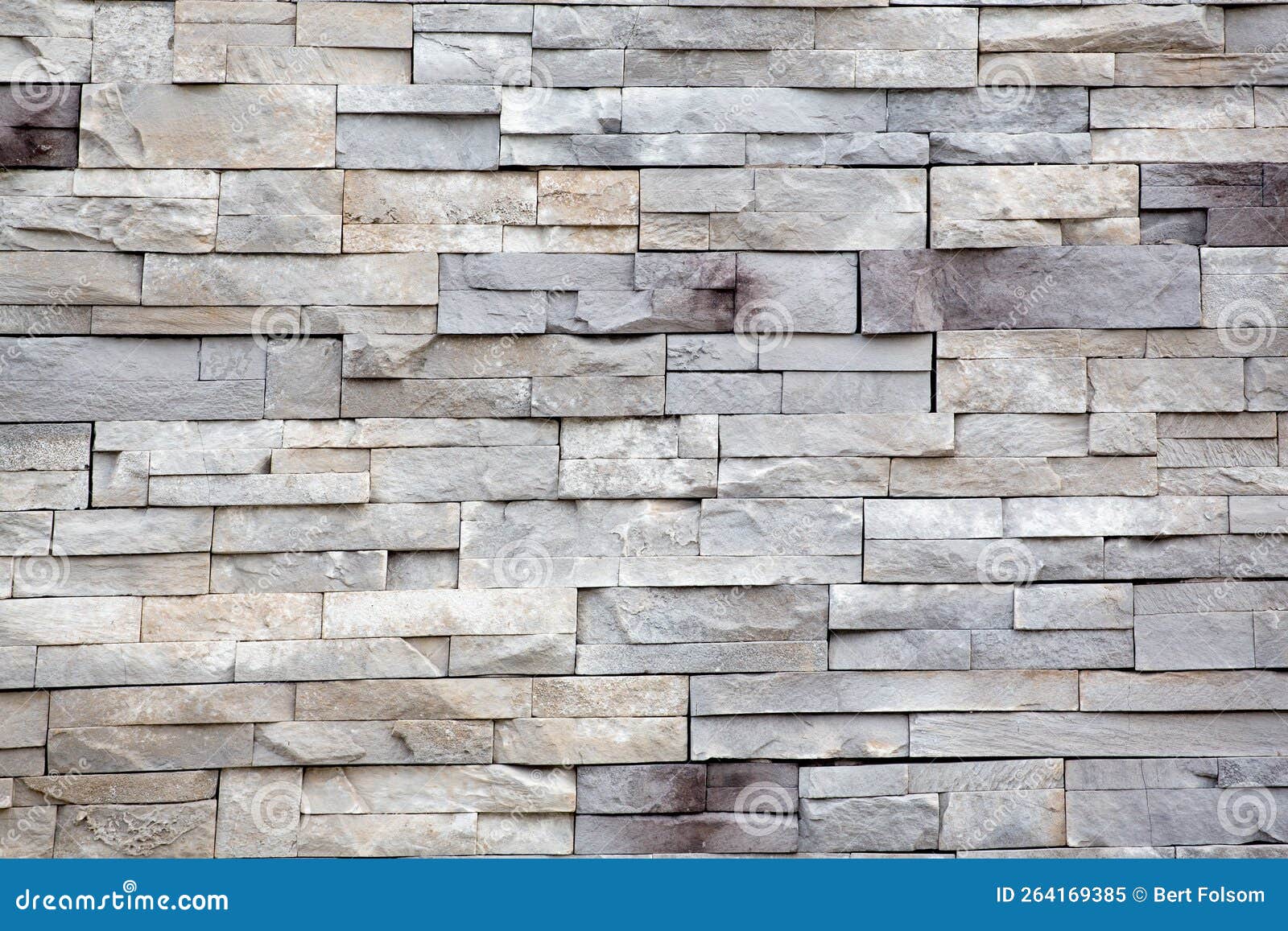 Rows of Gray and White Cut Stone Blocks for an Exterior Wall Stock ...