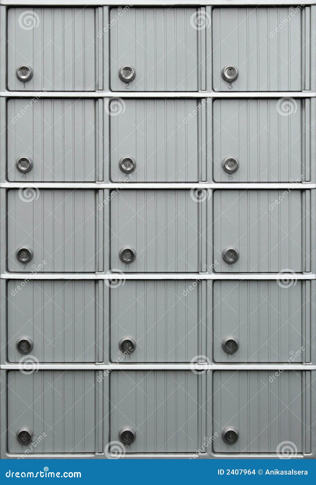 Rows of mailboxes stock photo. Image of letter, square - 2407964