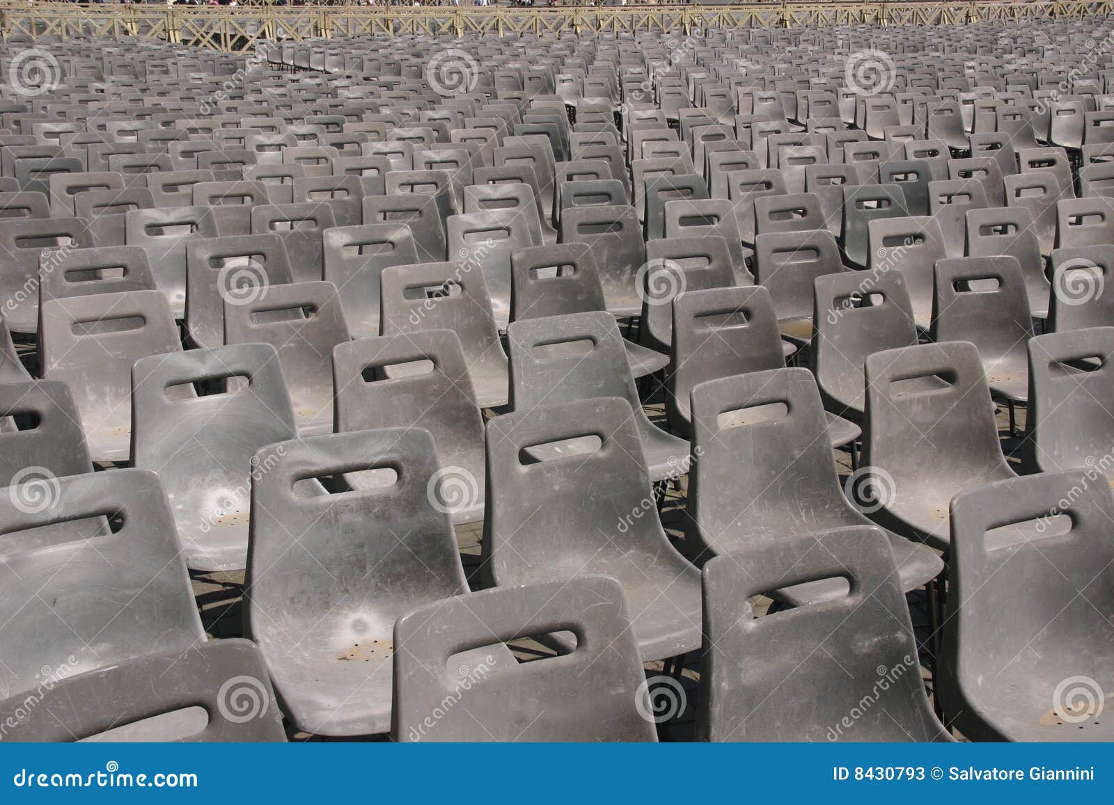 Plastic Chairs Royalty-Free Stock Photo | CartoonDealer.com #4196187
