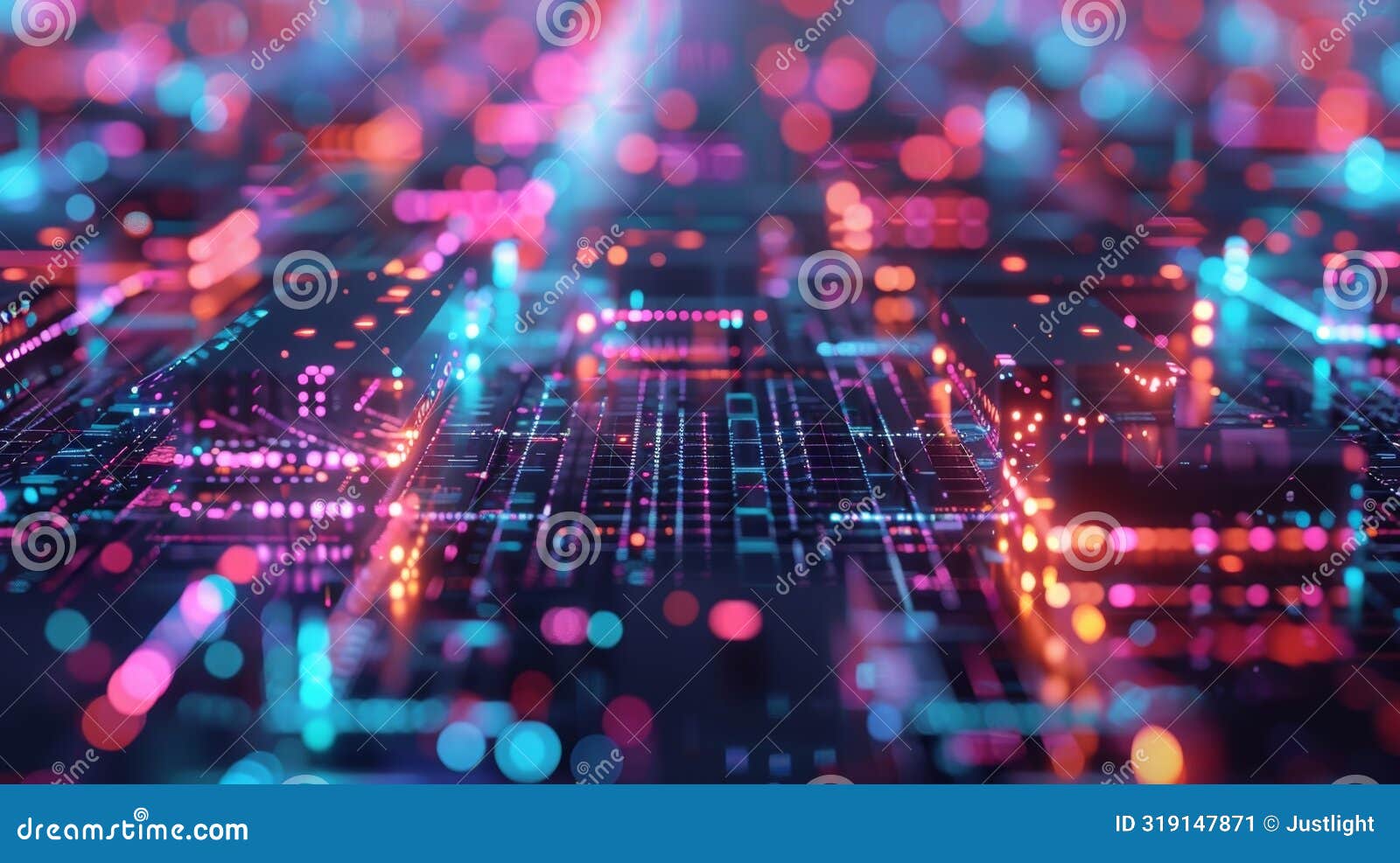 Rows of Quantum Computing Machines Connected by a Web of Intricately ...