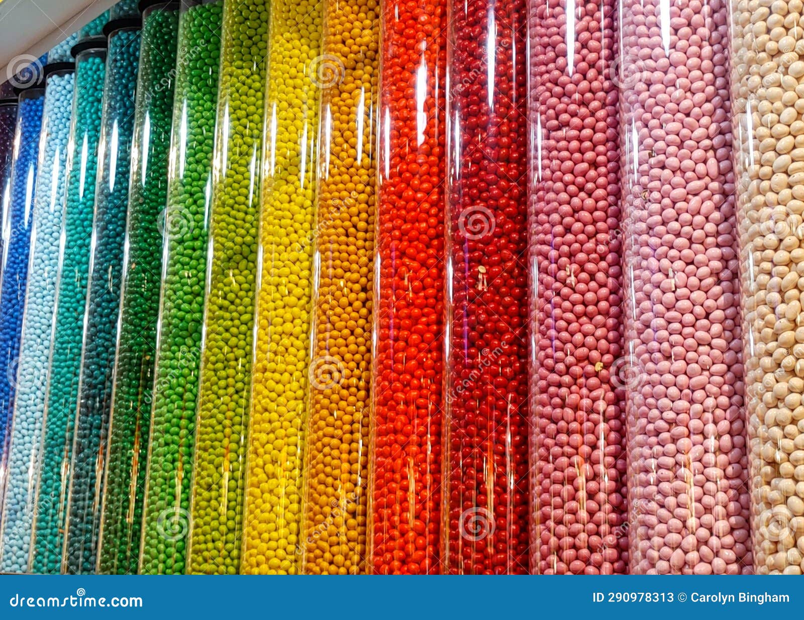 Rainbow of Colors stock image. Image of rainbow, green - 290978313