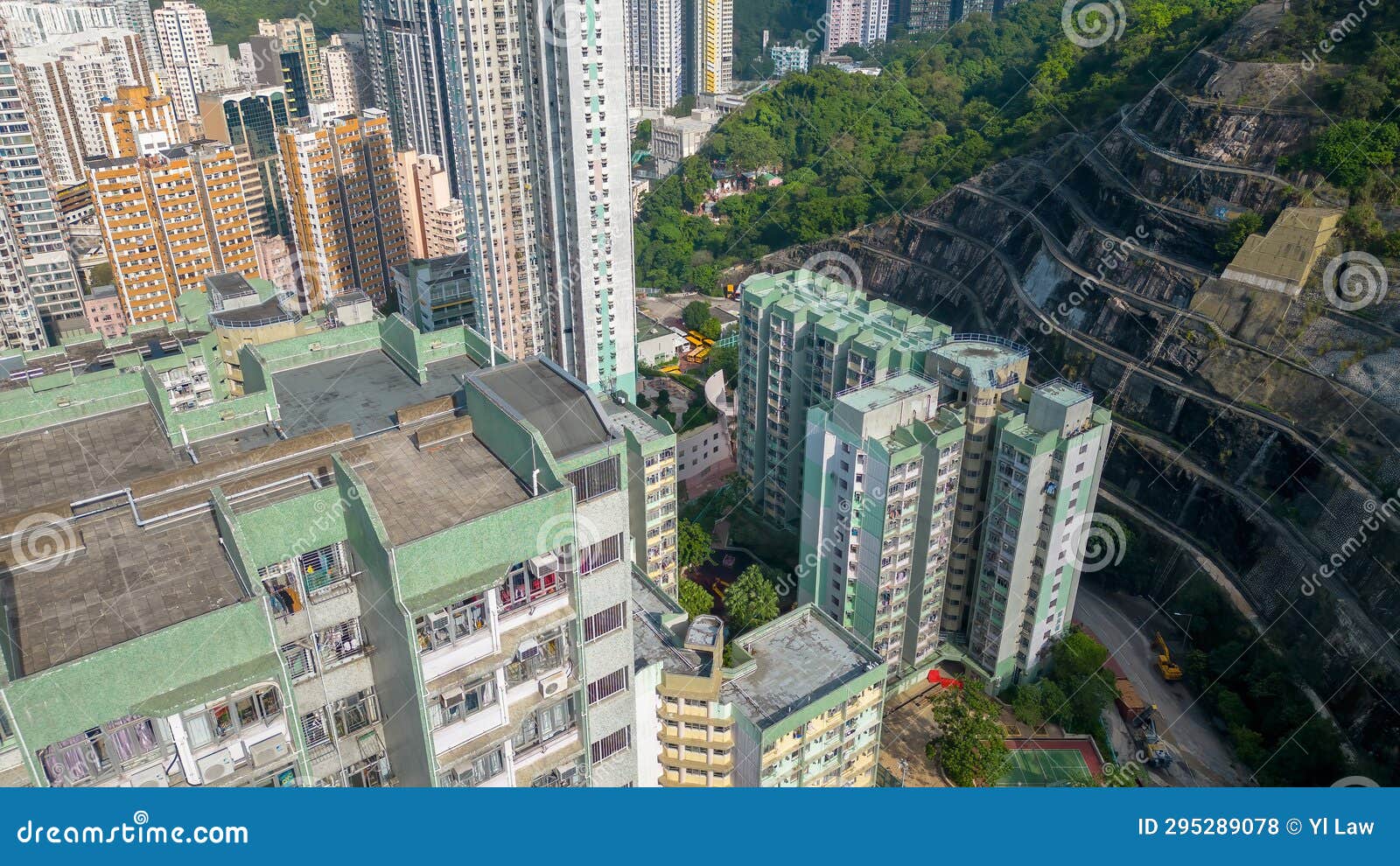 Rows of Residential Building, Shau Kei Wan Oct 23 2023 Editorial Stock ...