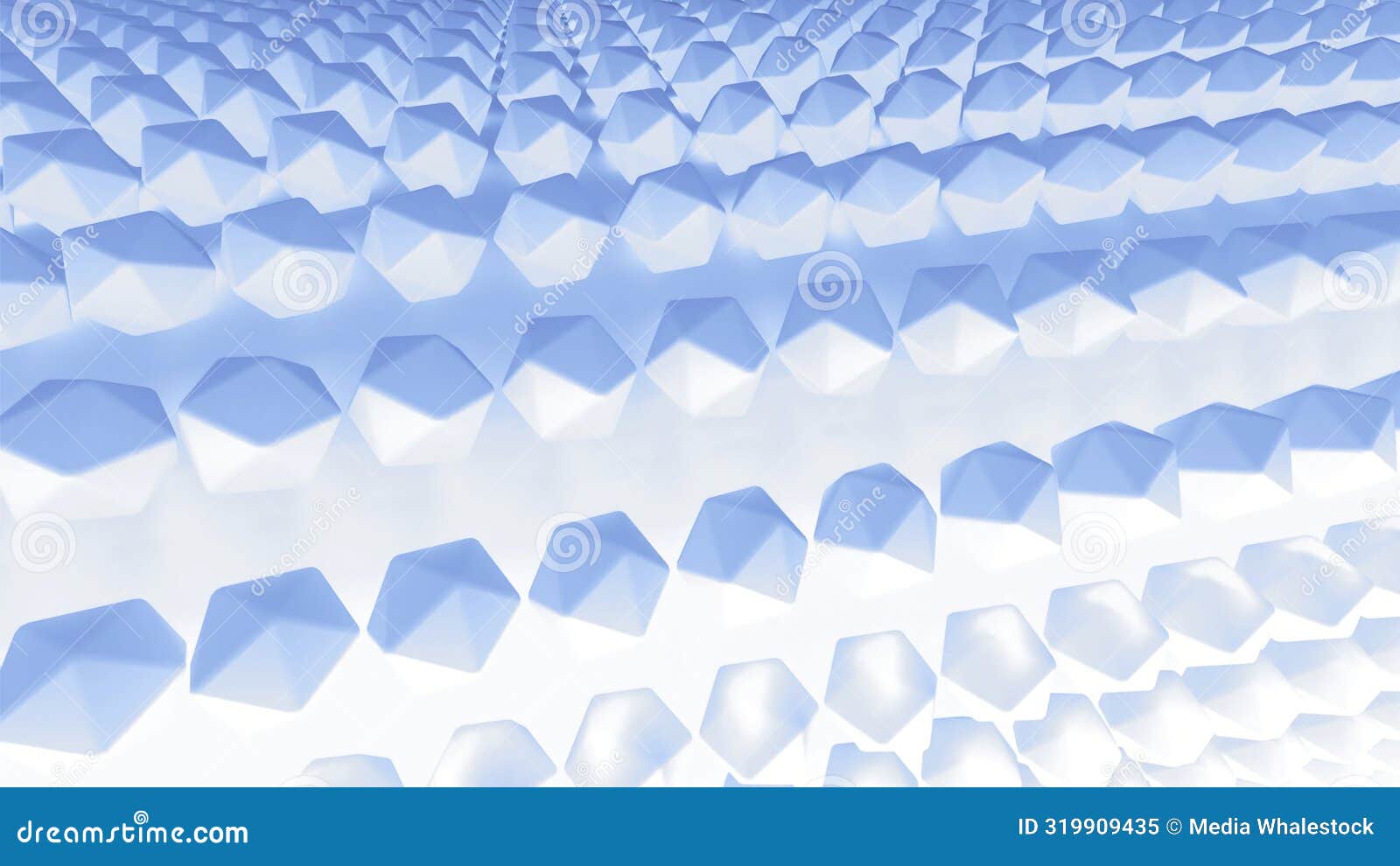 Rows of Rotating Multifaceted Figures. Motion. Endless 3d Shapes with ...