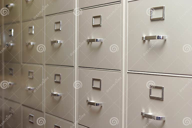 Rows and rows stock photo. Image of close, office, cabinet - 69738
