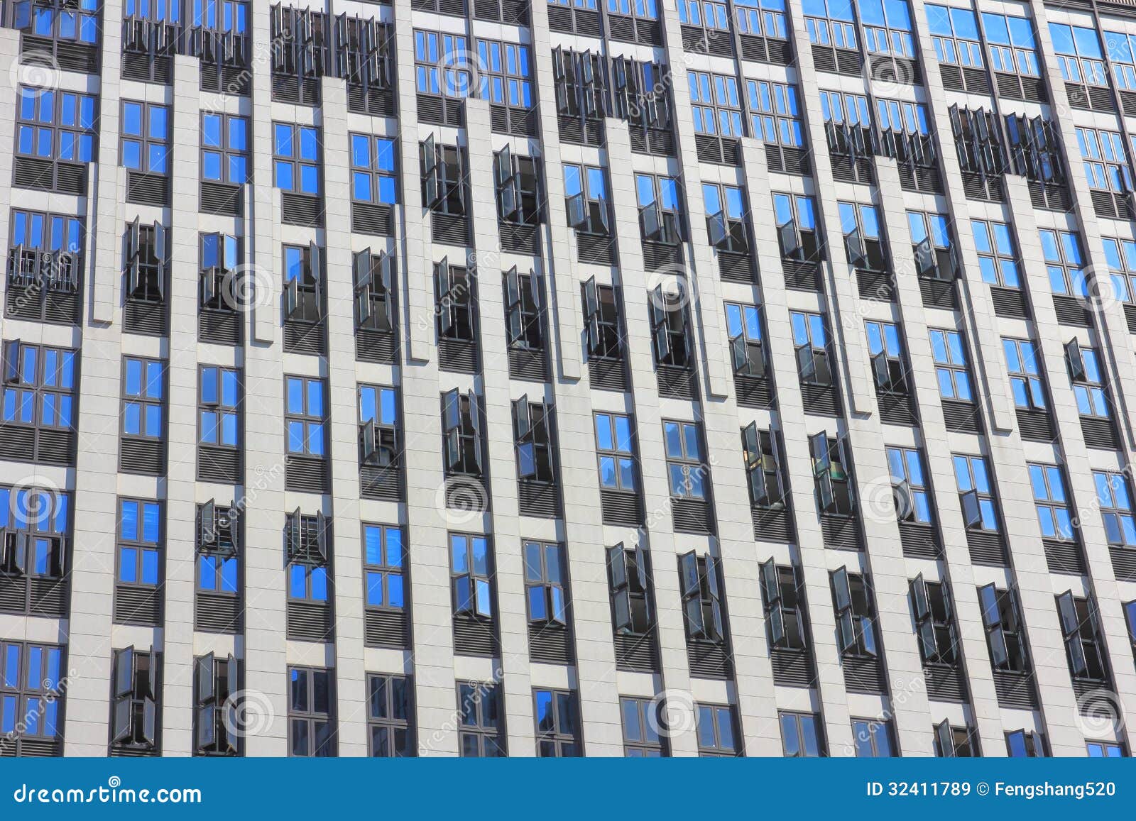Rows and rows of Windows stock image. Image of blue, details - 32411789