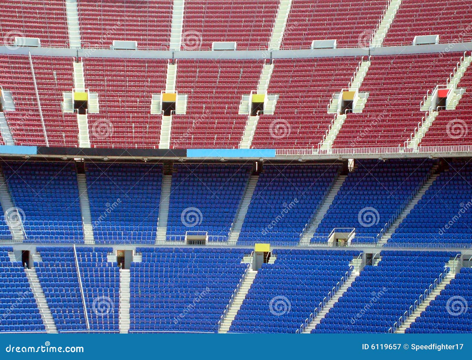Rows of seating in stadium stock image. Image of details - 6119657