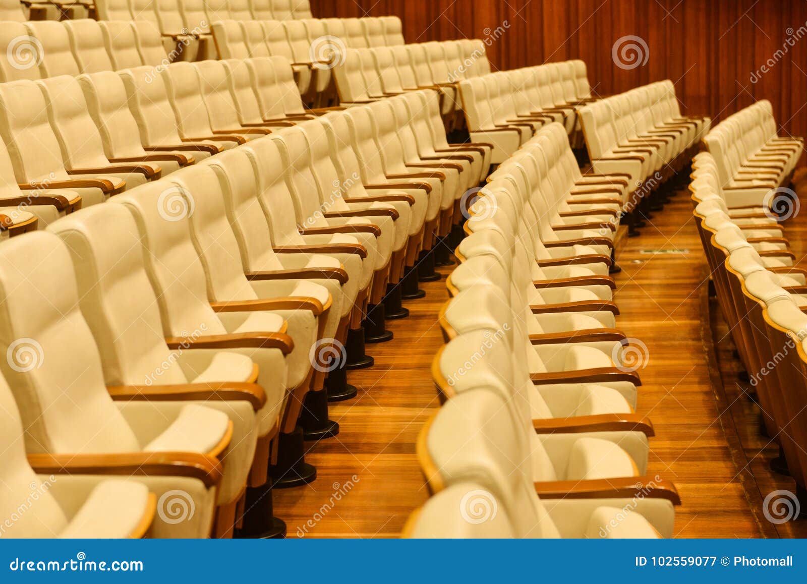 Rows of Seats in Theater Cinema Stock Image - Image of frame, bulb ...