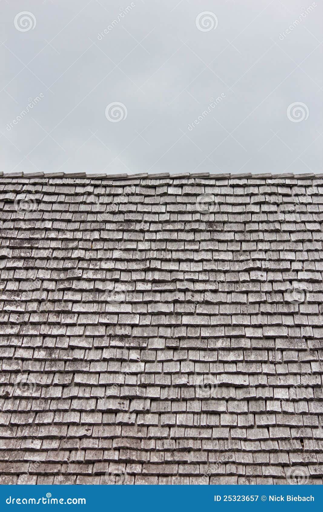 Rows of shingles on a roof stock image. Image of wood - 25323657